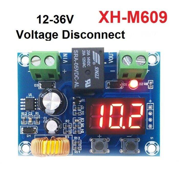 Low Voltage Disconnect Battery DC Proteksi LVD Modul M609 XH-M609 | Lazada Indonesia