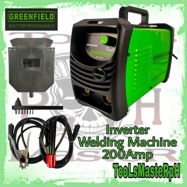 GREENFIELD 200AMP Inverter Welding Machine 08-03-10200D | Lazada PH