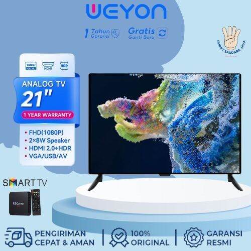 LED TV FULL LAYAR 21 inch SMART TV GARANSI RESMI | Lazada Indonesia