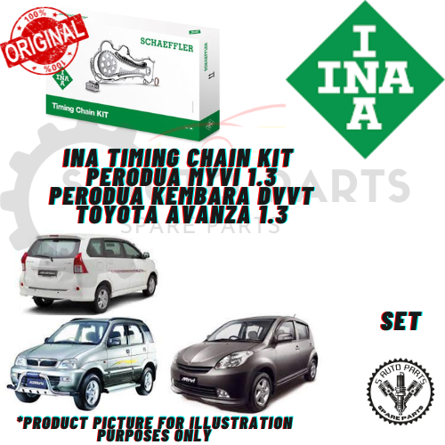 PERODUA MYVI 1.3 / PERODUA KEMBARA DVVT / TOYOTA AVANZA 1.3 100% ...