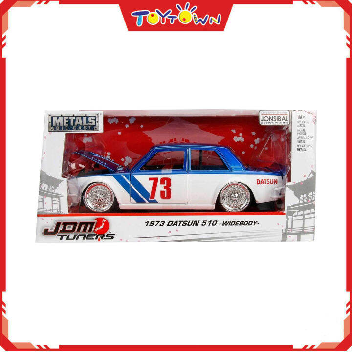 Jada Toys - JDM Tuners 1:32 Scale 1973 Datsun 510 -Widebody- (Die Cast ...