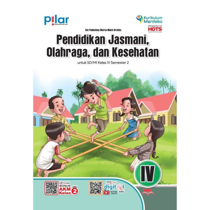 Buku Pendamping PJOK SD/MI kelas 4 Semester 2 Kurikulum Merdeka - PILAR | Lazada Indonesia