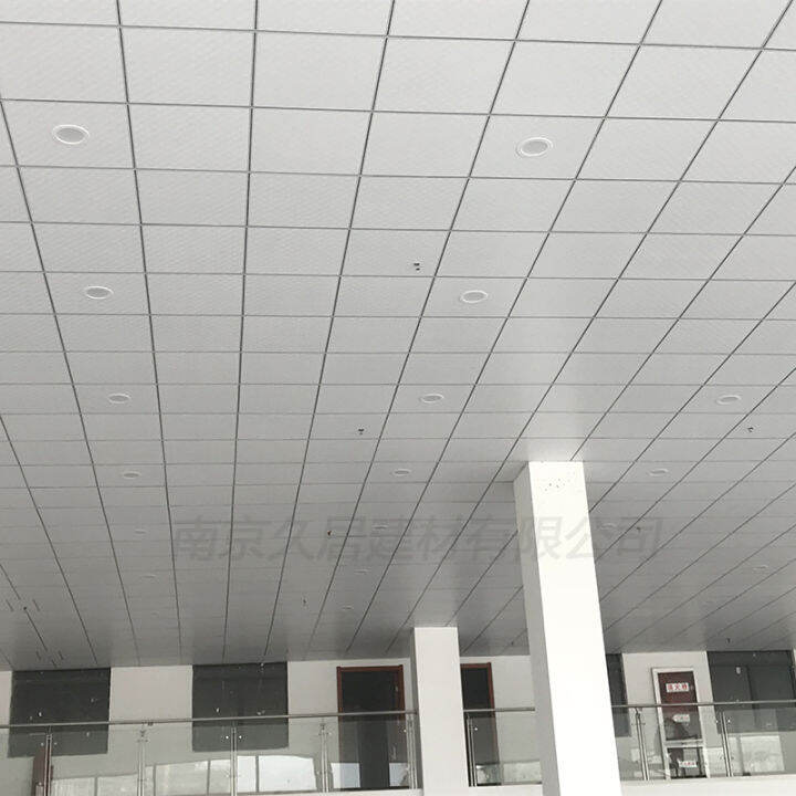 Nanjing engineering suspended ceiling 600*600 office workshop PVC clean ...