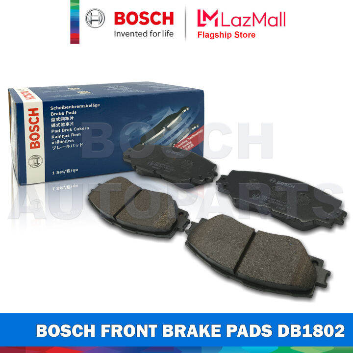 BOSCH FRONT BRAKE PADS BP1471 (DB1802) FOR TOYOTA COROLLA ALTIS 2008 ...