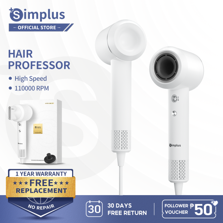 Simplus High Speed Hair Blower Hair Dryer Negective Ion With Magentic Concentrate Styling Nozzle ...