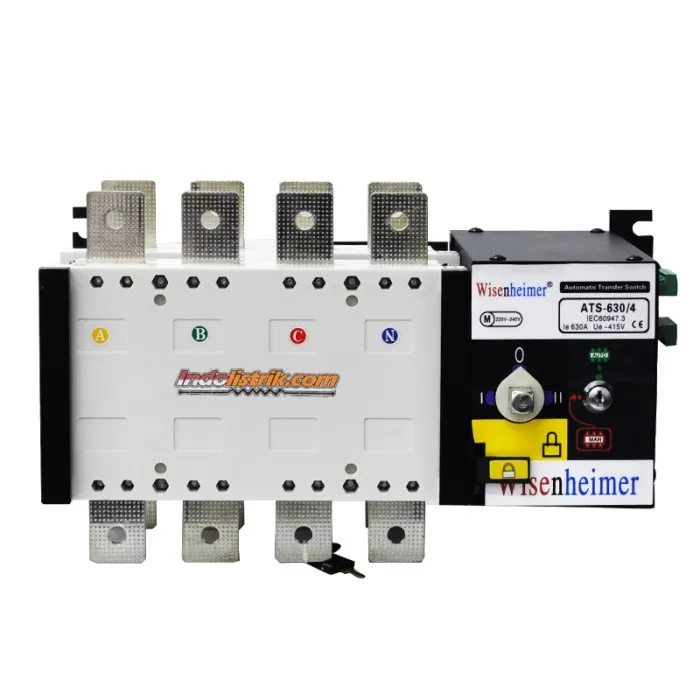 Change Over Switch 4 P 630A Motorized COS Ohm Saklar 630 A Wisenheimer ...