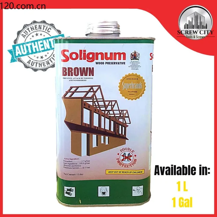 fast delivery Solignum Anti Anay BROWN Wood Preservative for Termites ...