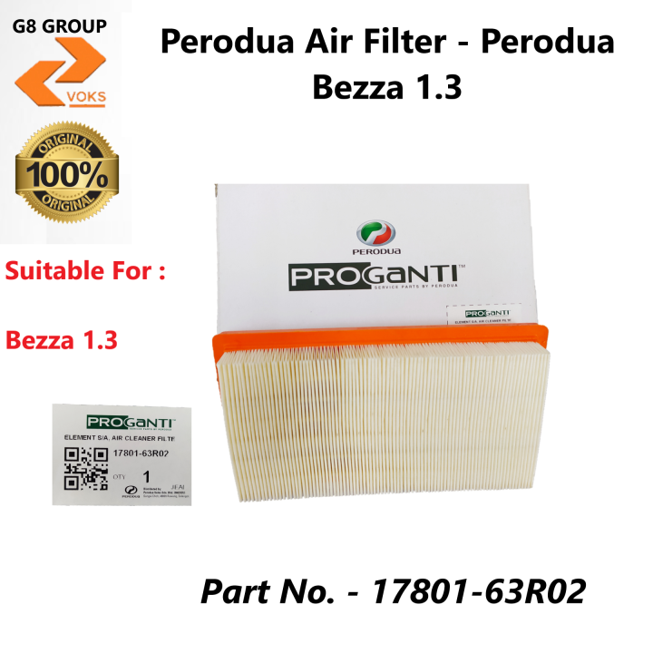 Perodua Air Filter - Perodua Bezza 1.3 ( 17801-63R02 ) | Lazada