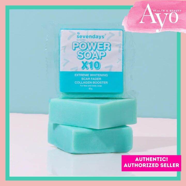 Sevendays Power Soap X10 by Herskin Extreme Whitening Scar Fader ...