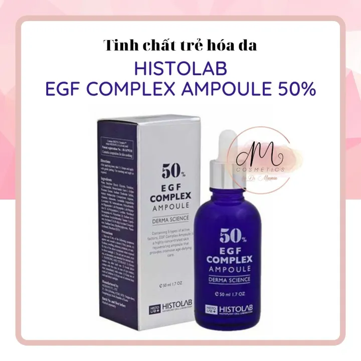 [CHÍNH HÃNG] HISTOLAB TINH CHẤT TRẺ HÓA DA - EGF COMPLEX AMPOULE 50% | Lazada.vn
