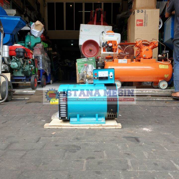 DINAMO ALTERNATOR GENSET 5 KILO TEMBAGA 1PHASE DAITO ST-5 | ST 5 ...
