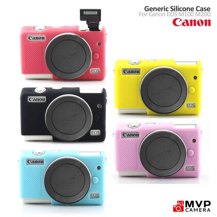 Silicone Case Canon EOS M100 M200 with COLOR VARIATION Generic MVP ...