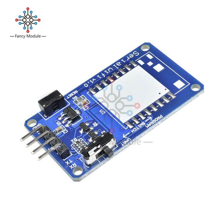1Pcs ใหม่ Esp8266 Esp-07 Esp07 Serial Wifi Wireless Adapter Board V1.0 ...