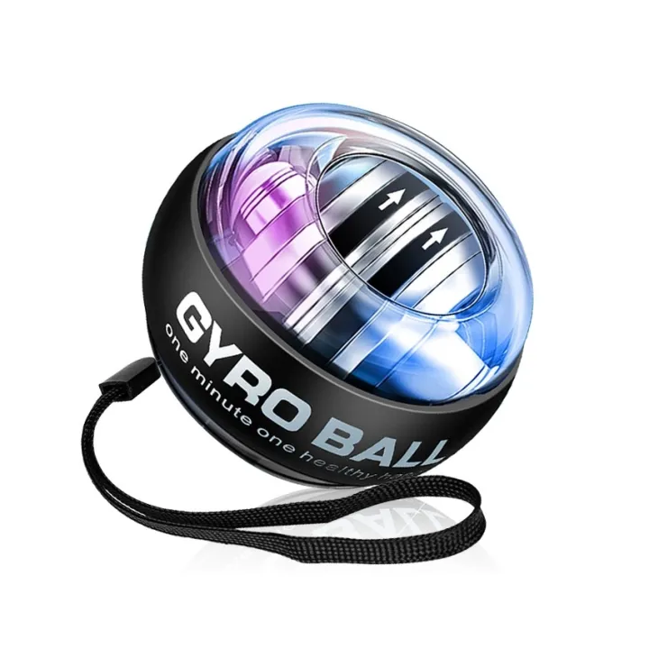 ลูกบอลออกกำกาย power wrist gyroscope ball บอลบริหารมือ พาวเวอร์บอล บอล ...