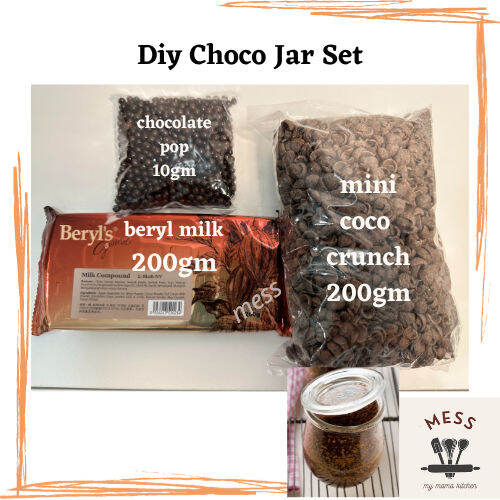 Diy Choco Jar set / Choco Jar Set | Lazada