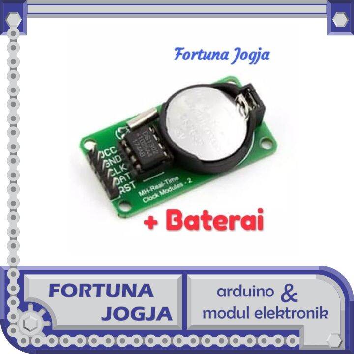 Modul RTC DS1302 + Baterai / Real Time Clock Module RTC DS 1302 ... Modul RTC DS1302 + Baterai / Real Time Clock Module RTC DS 1302 ...