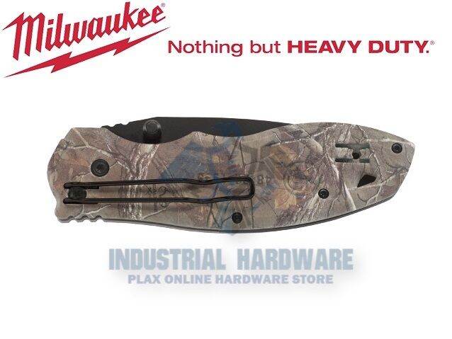 Milwaukee FASTBACK Camo Spring Assisted (48-22-1535) | Lazada