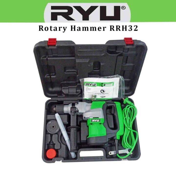 Tekiro Ryu Rotary RRH32 / Demolition Hammer Drill / Mesin Bor Bobok RRH ...