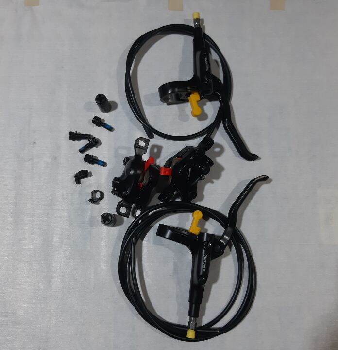 Shimano MT-201 MTB Hydraulic Alloy Lever Brakeset. Pair. Made in ...