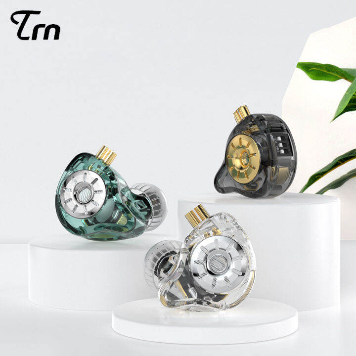 TRN ST1 Pro Headset With Detachable Cable Tunable HiFi Hybrid In-Ear ...
