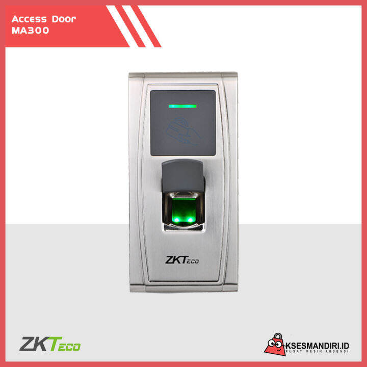 Mesin Absensi Fingerprint Access Door ZKTeco MA300 | Lazada Indonesia