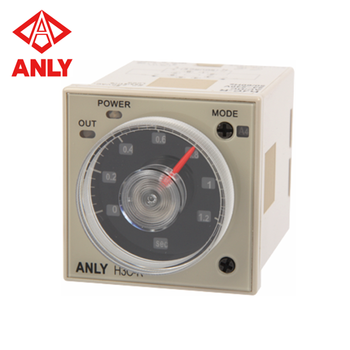 1.2sec to 300hrs H3CR-8 ANLY Wide Voltage Multi-Range Analogue Timer 24 ...