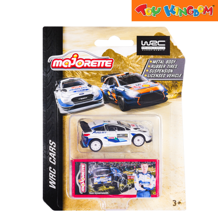 Majorette WRC 4 Gus Greensmith Die-cast Vehicle | Lazada PH