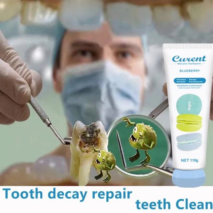 Whitening toothpaste for children Prevent tooth decay Clean teeth ...