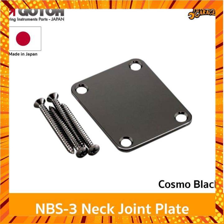 Gotoh NBS-3 Neck Joint Plate สี Cosmo Black กรณีสินค้ามีสี ไซท์ เบอร์รบ ...