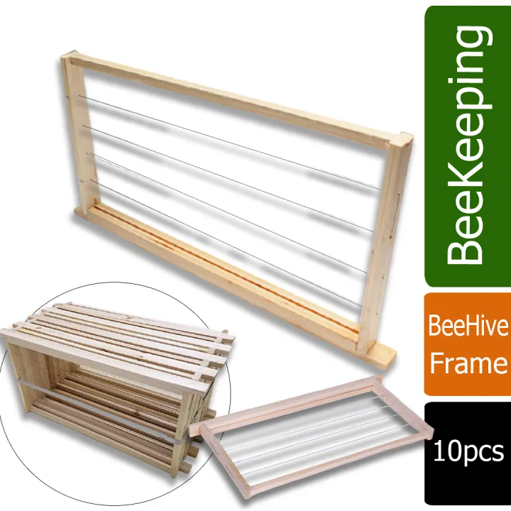 10pcs Frame to Build Honeycomb Foundationless for BeeHive Equipment ...