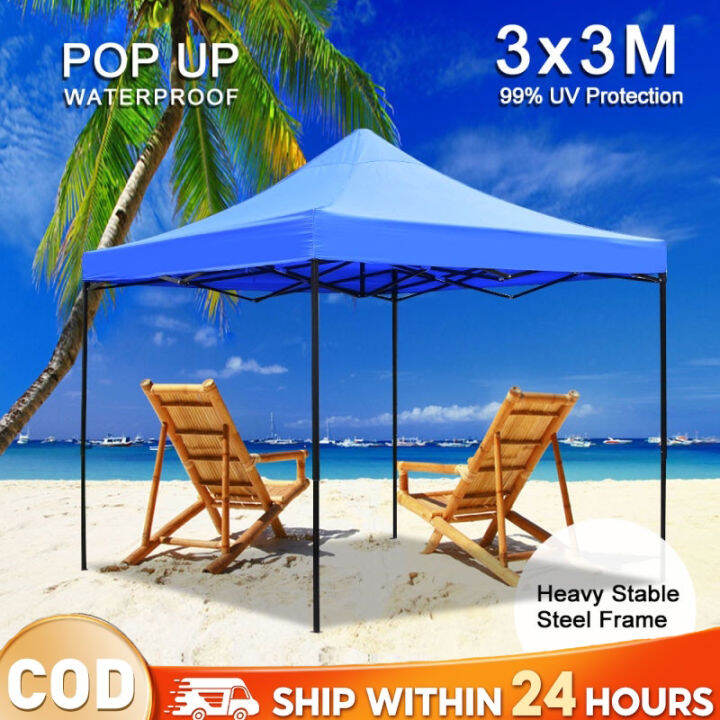 Torras Tent 3X3 Tent Retractable Tent Outdoor Oxford Cloth Material ...