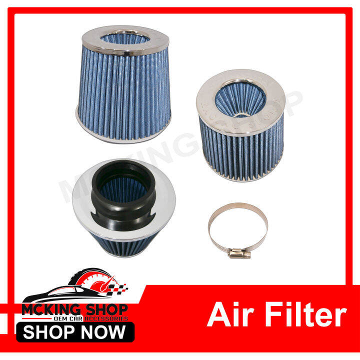 Universal Cone Type Air Filter ( Blue ) | Lazada PH