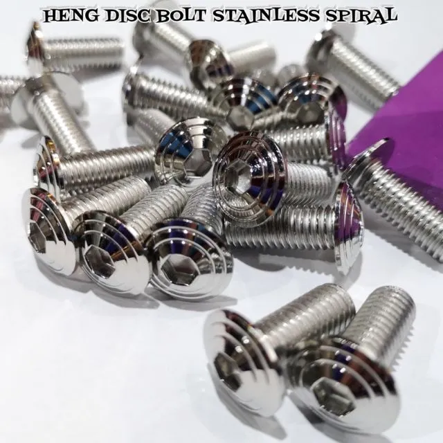HENG DISC BOLT 8x20 SPIRAL (PER PIECE) | Lazada PH