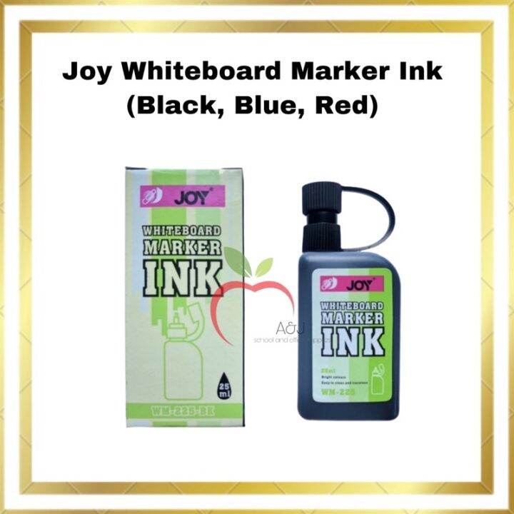 Joy WhiteBoard Marker Ink 25ml Black | Lazada PH