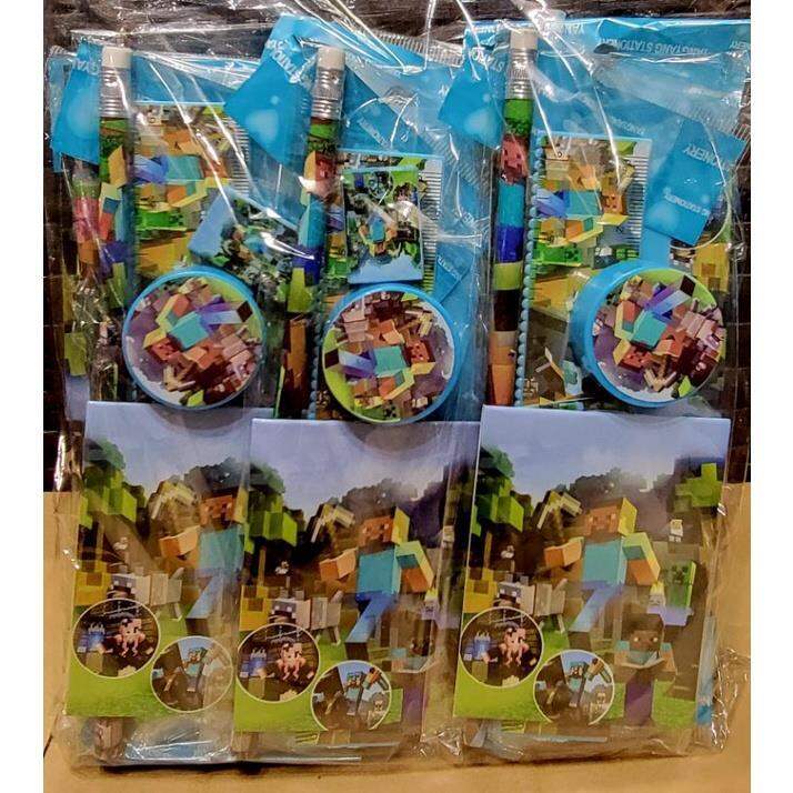 PENCIL SET (12pcs): MINECRAFT | Lazada PH