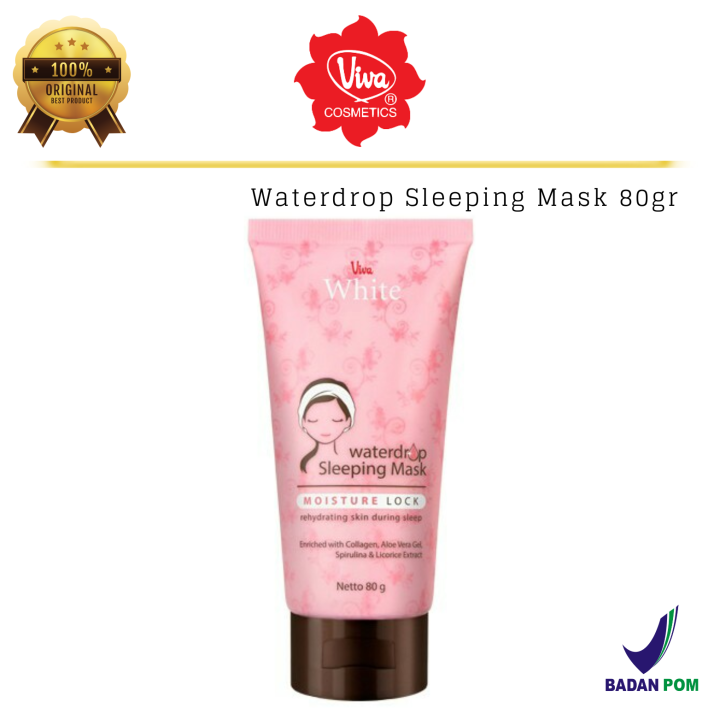 VIVA White Waterdrop Sleeping Mask 80 gram | Lazada Indonesia