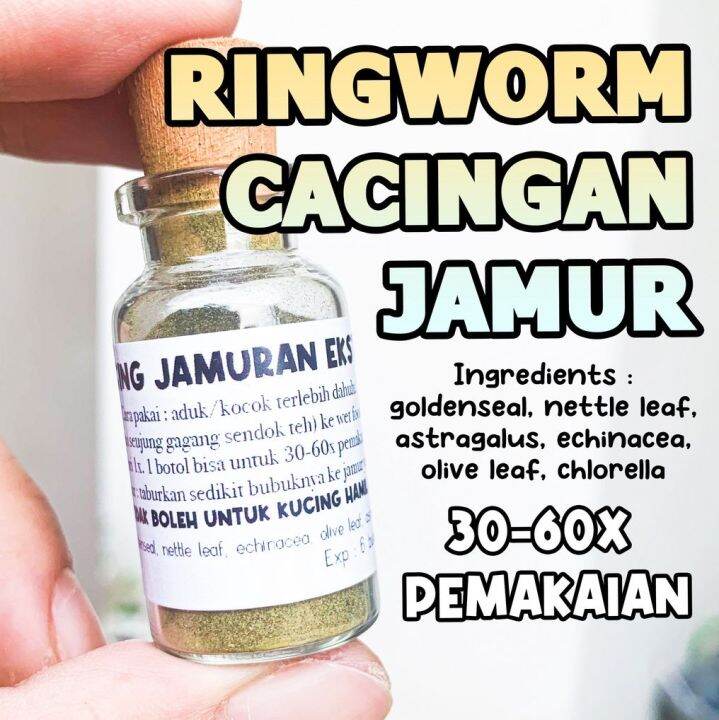 Vitamin Kucing Jamuran Ekstra (Jamur, Scabies, Ringworm, Parasit Kulit ...