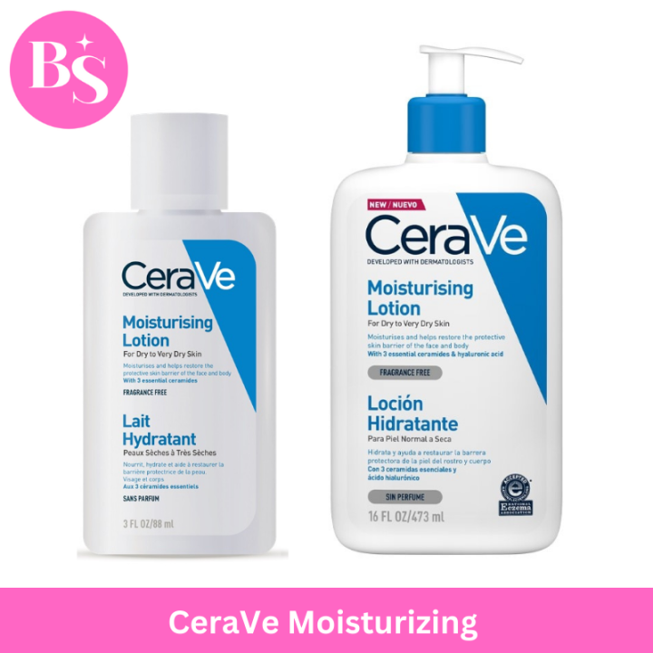 เซราวี CeraVe Moisturizing Lotion เซราวี มอยซ์เจอร์ไรซิ่ง โลชั่น 88 มล. ...