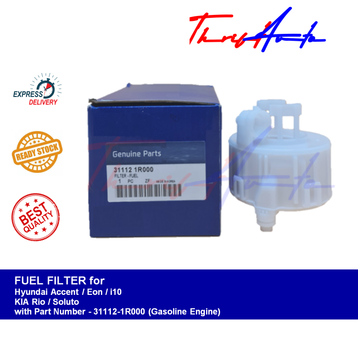 Fuel Filter (31112-1R000) for Hyundai Accent/Eon/i10 and KIA Rio/Soluto ...