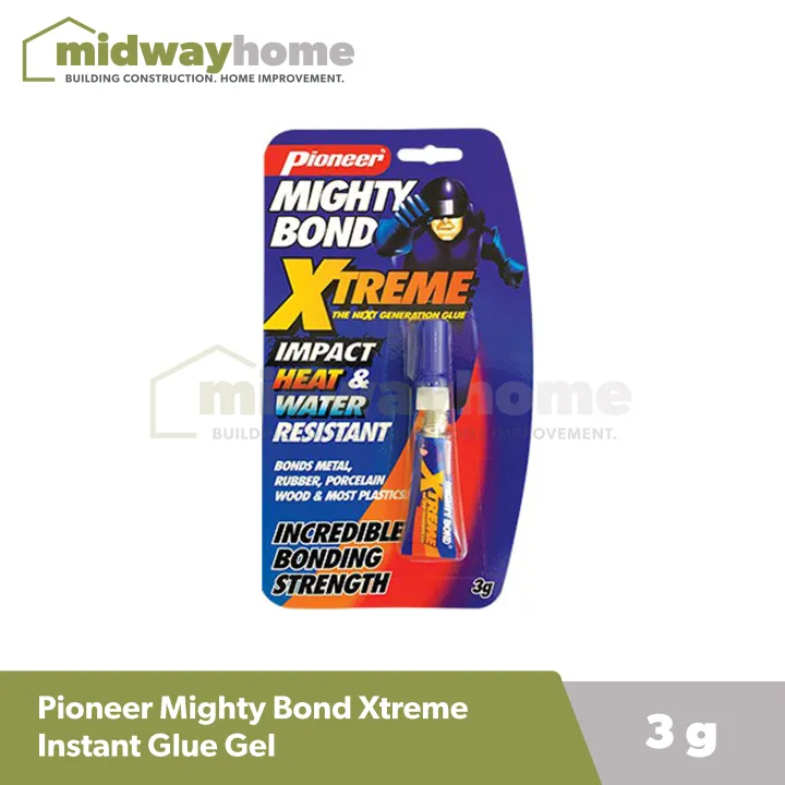 Pioneer Mighty Bond Xtreme Instant Glue Gel - 3g | Lazada PH