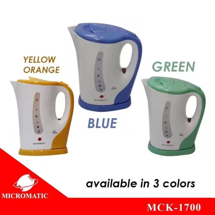 Micromatic MCK-1700 Electric Kettle 1.5Liters | Lazada PH
