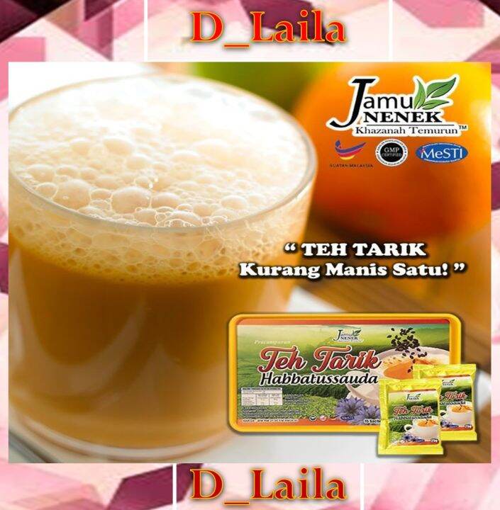 JAMU NENEK 💋 TEH TARIK HABBATUSSAUDA | Lazada