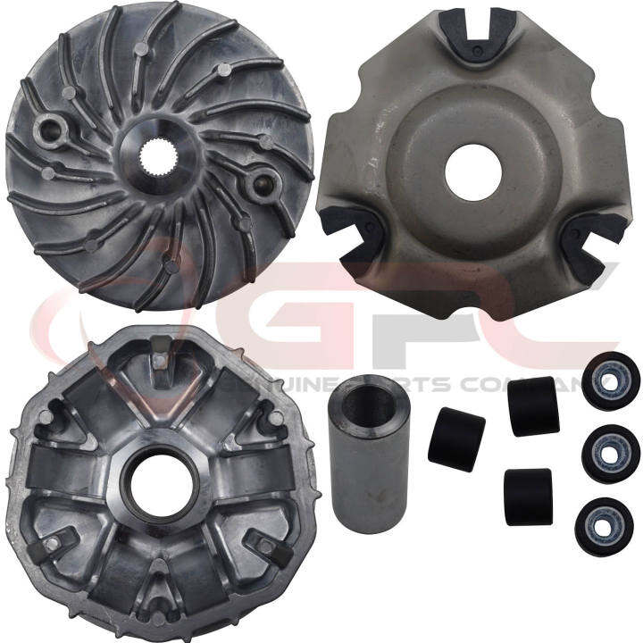 GPC CVT Complete Front Drive Face / Driven Face Pulley Set for Honda ...