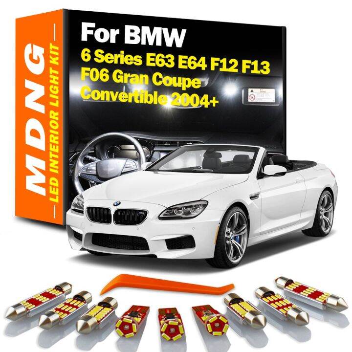 MDNG Canbus Car LED Interior Dome Light Kit For BMW 6 Series E63 E64 F12 F13 F06 Gran Coupe ...