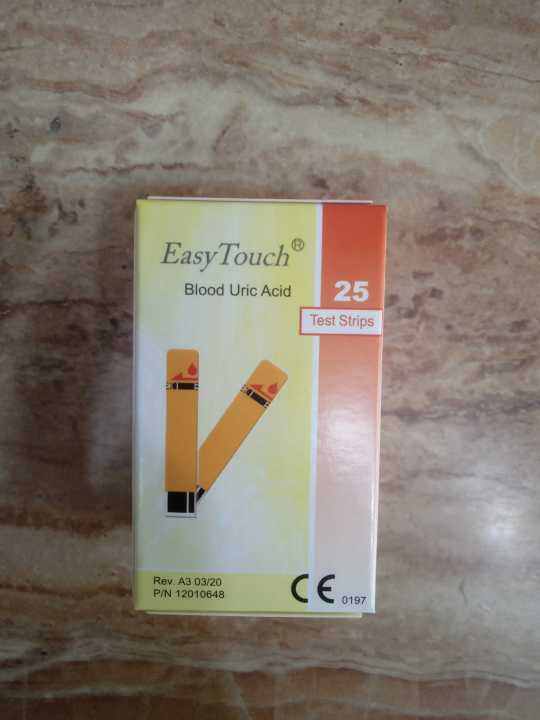 Easy touch uric acid strip | Lazada Indonesia