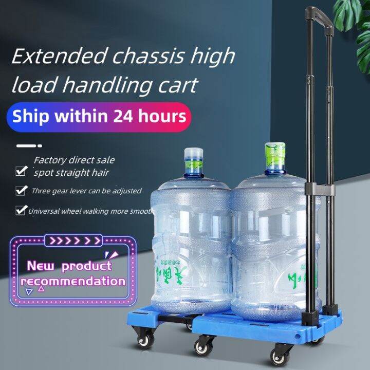 Portable trolley Foldable Hand Truck Trolley Carts with Wheel Portable ...