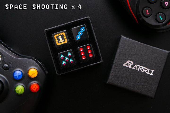 Retro Game Dice D6 Dice Set | Space Shooting Dice | Christmas Gift ...