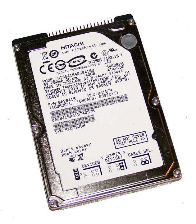 Hitachi hdd PN 0A28415 40GB 2.5 | Lazada PH