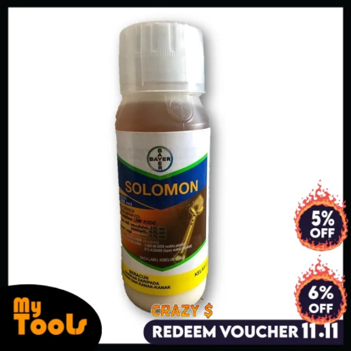 500 Millimeter Bayer Solomon Insecticide 8.5% + 19.8% Class 2 Racun ...
