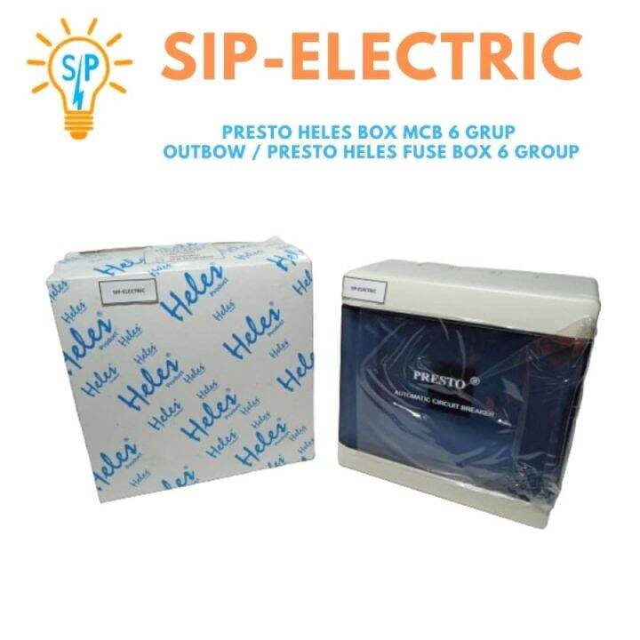 PRESTO HELES BOX MCB 6 GRUP OUTBOW / PRESTO HELES FUSE BOX 6 GROUP ...